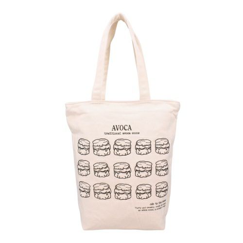 アヴォカ トートバッグ レディース ホワイト AVOCA ACT-001 005 Scone | GINZA LoveLove（ラブラブ）