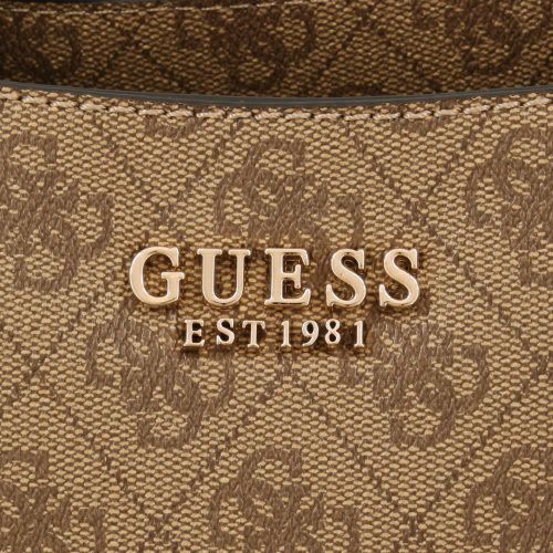 ゲス トートバッグ レディース CALISTA / TOTE ブラウン GUESS